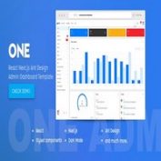 قالب One – React Next.js & Ant Design Admin Template