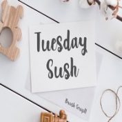 فونت Tuesday Sush – Brush Script Font - پاور ورد-فونت Brush Script Font