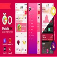 قالب چندمنظوره انگولار و بوت استرپ GoMobileUX