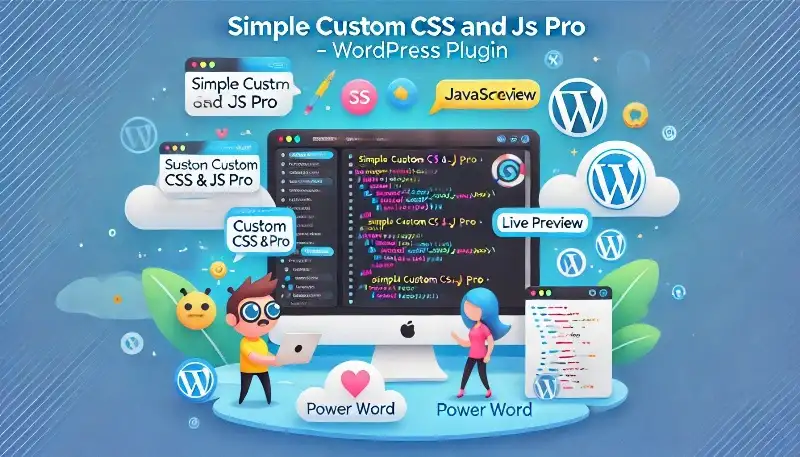 افزونه Simple Custom CSS and JS PRO مدیریت حرفه‌ای کدهای CSS و ...